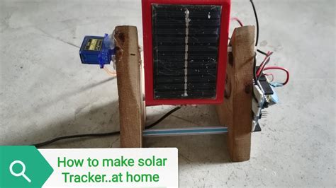 How To Make Solar Tracker Using Arduino UNO And LDR Make A Solar Mobile