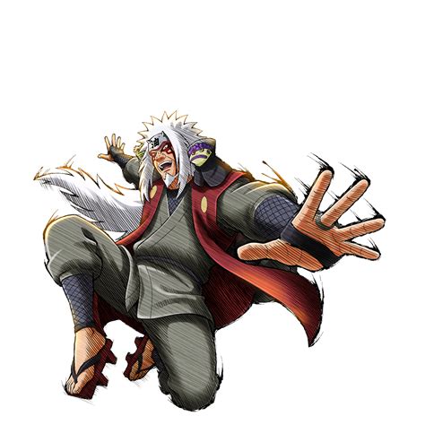 Jiraiya Sage Mode Render 2 NxB Ninja Tribes By Maxiuchiha22 On