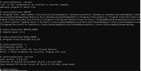 Maven Mvn Is Not Recognized As An Internal Or External Command In