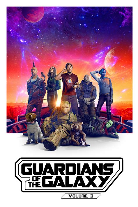 Poster Guardiões da Galáxia Vol 3 A Pop Arte Skins