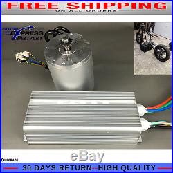 Electric 72v 3000w Bicycle Brushless Speed Motor 50A Controller E Bike