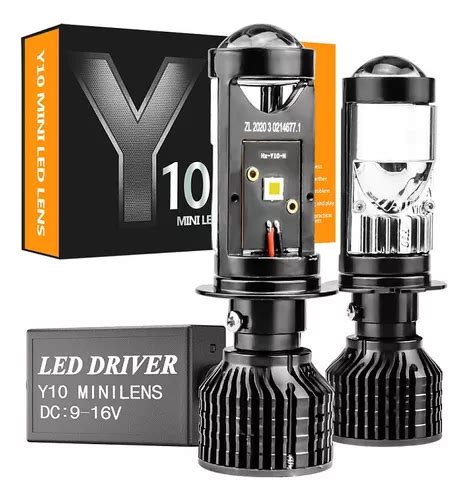 Kit Cree Led H4 Alta Baja Canbus Csp Lupa Proyector Premium