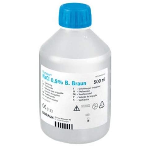 Ontsmettingsmateriaal Fysiologische Oplossing Nacl 0 9 Ecotainer