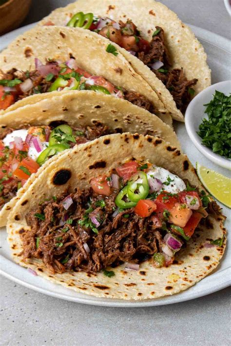 Recette De Tacos Mexicains Au B Uf Effiloch Sant