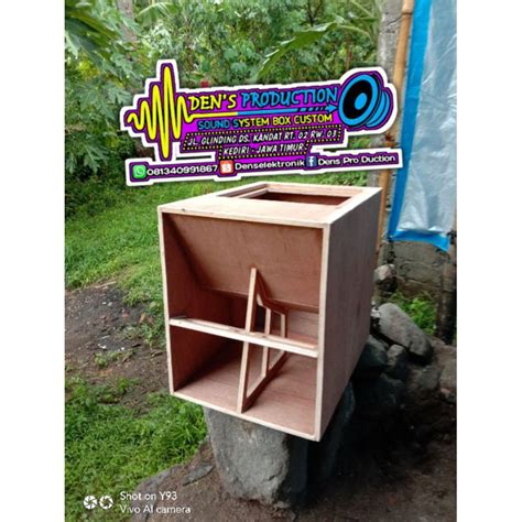 Pengukuran Dan Skema Box Speaker Cla Inch Doble Off