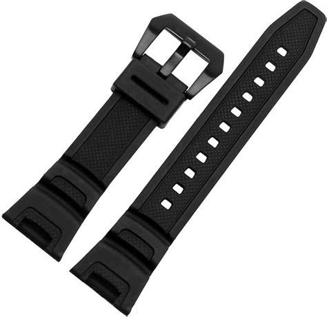 Nuevo Correa Impermeable De Caucho De Silicona Negra Correas De Reloj