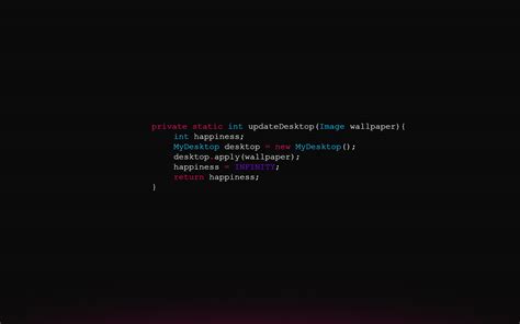 Syntax Highlighting Minimalism Java 2K Code HD Wallpaper