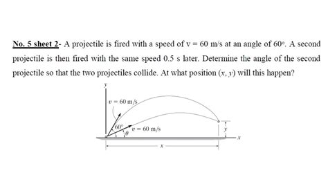kinematics of a particles curvilinear motion problem 4 projectiles تطبيق 4 المقذوفات youtube