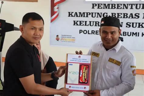 Polres Sukabumi Kota Launching Kampung Bebas Narkoba MEDIAJABAR