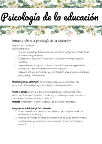 Psicologia De La Educacion Pdf