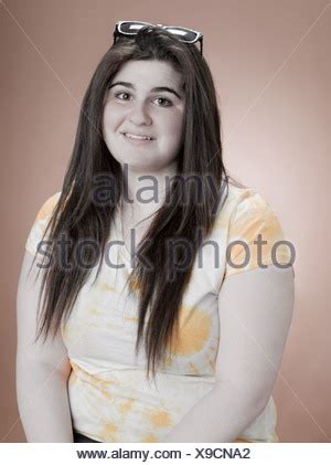 Dicke Mädchen teenager Stockfoto Bild 75968044 Alamy