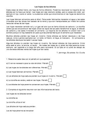 Fillable Online Comprensi N Lectora Lengua Castellana 6 Editorial Anaya