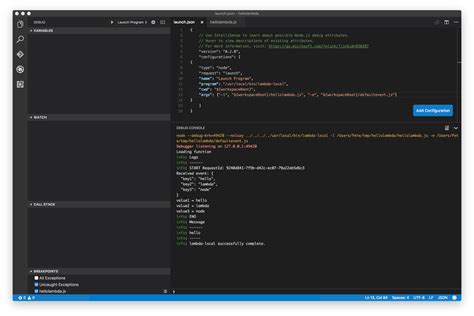 debugging aws lambda functions locally using vs code and lambda local codeproject