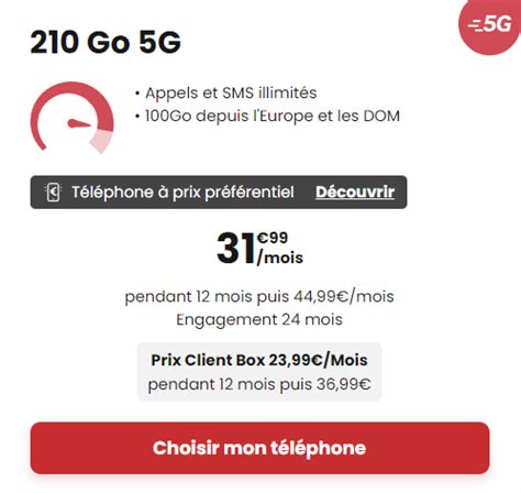 Bon plan comment avoir un téléphone à 1 avec votre forfait 5G chez