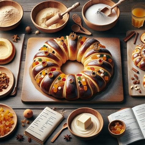 Receta de Roscón de Reyes sin masa madre en Anna Recetas Fáciles