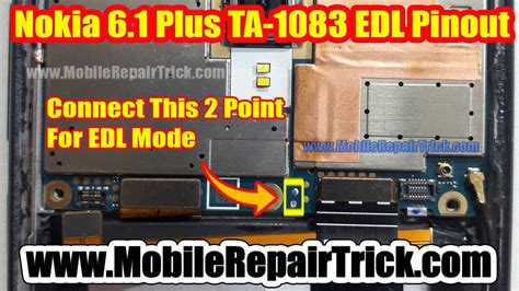 Nokia Test Point EDL Mode ISP EMMC PinOUT TA 1288 TA 1285