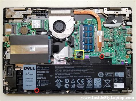 Teardown Of Dell Inspiron 13 7000 Series 7353 7359 Inside My Laptop