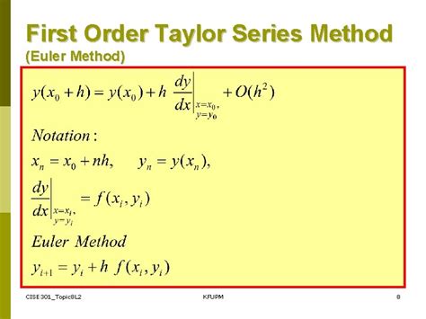 Se Numerical Methods Topic Ordinary Differential