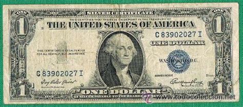 One Dollar Del Sello Azul Un Lujo Billete Comprar Monedas