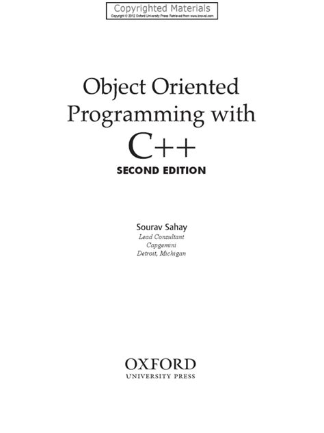 object oriented programming with c 2nd pdf c inheritance object oriented programming