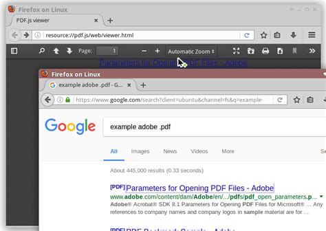 Browser How To Call Firefox Built In Pdf Viewer Pdf Js Manually