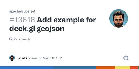 Add Example For Deck Gl Geojson Issue 13618 Apache Superset GitHub