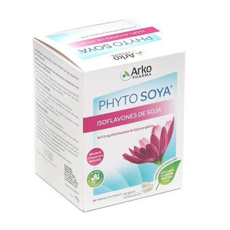 Phyto Soya gélules Arkopharma Complément alimentaire Ménopause