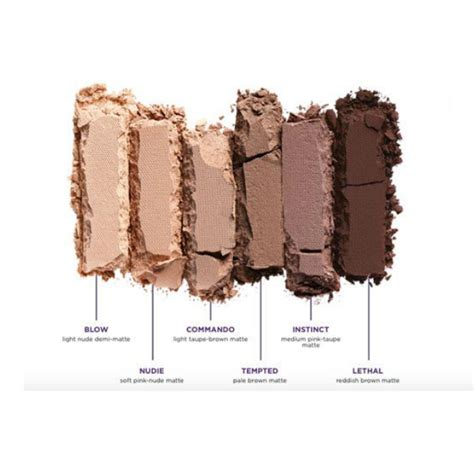 Urban Decay Lan A Naked Ultimate Basics Paleta Apenas Tons Mate