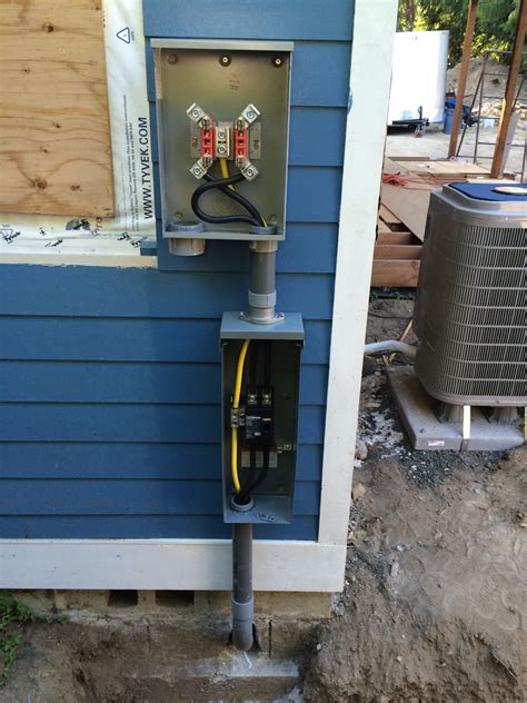 Residential Electric Meter Box Installation