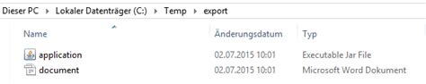 Eclipse Opening Ms Word Using Java Not Working When Program Exported