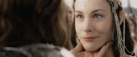 Liv Tyler As Arwen Undomiel Evenstar Of Rivendell Immortal Half Elven Arwen Means Noble
