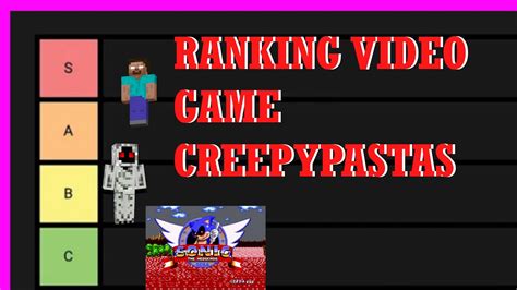 Ranking Video Game Creepypastas Halloween Special YouTube