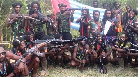 Baku Tembak Dengan TNI 5 KKB Tewas Di Papua Pegunungan