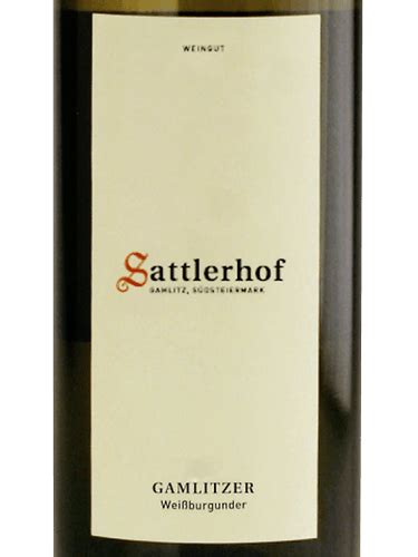 Sattlerhof Gamlitzer Weißburgunder Vivino Brasil
