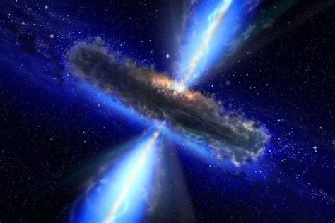 Galactic Collision Course Triggers Black Hole Bursts ScienceBlog