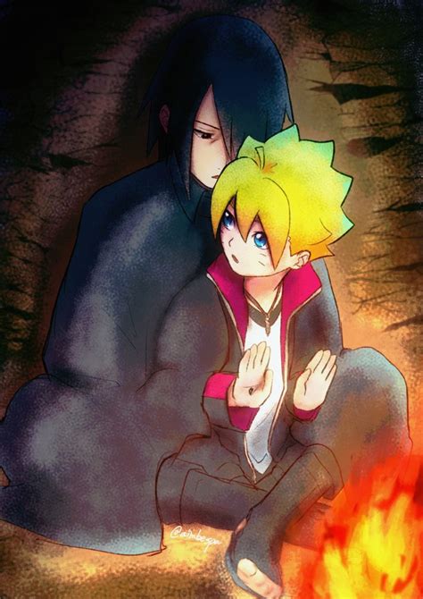 Boruto And Sasuke Uzumaki Boruto Fan Art Fanpop