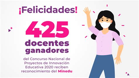 Ministerio de Educación reconoce a 425 docentes innovadores vía
