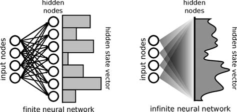 schematic display of a finite versus an infinite neural network download scientific diagram