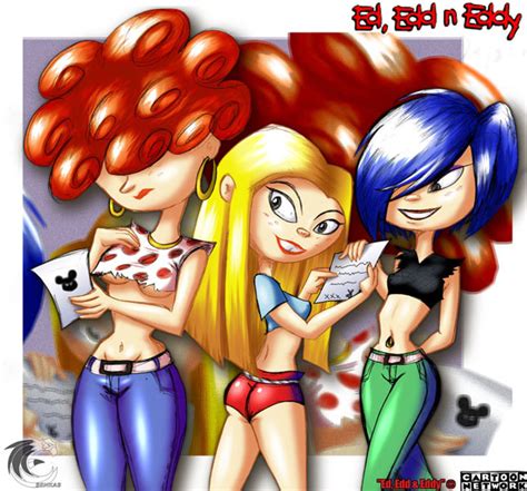 Rule 34 Ed Edd N Eddy Esenkas Female Human Kanker Sisters Lee Kanker Marie Kanker May Kanker