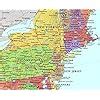 Amazon 48x78 Huge United States USA Classic Elite Wall Map
