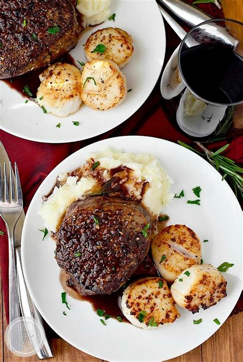Surf And Turf For Two Sometimes You Just Can T Mess With A Classic