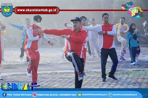 PEJABAT DAN PEGAWAI DI LINGKUNGAN PEMKAB OKU SELATAN ANTUSIAS IKUTI