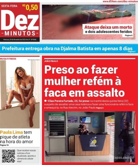 Capa Dez Minutos Sexta 8 De Janeiro De 2021