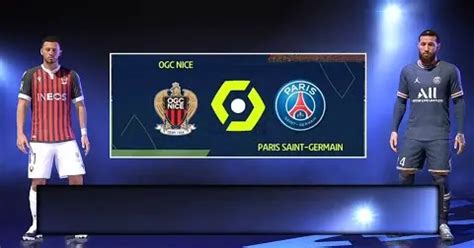Fifa Ogc Nice Vs Psg Ligue Uber Eats Bilibili