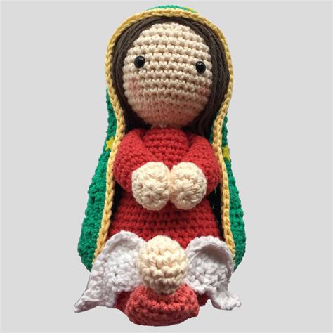 PATTERN PATRON Our Lady Of Guadalupe Amigurumi Handmade Crochet Doll