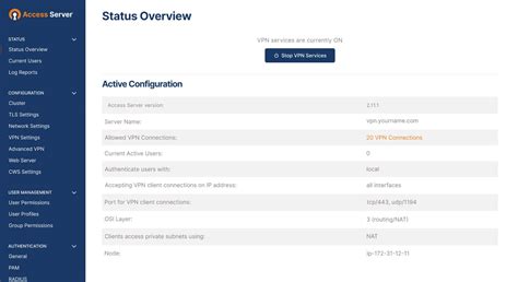 OpenVPN Access Server Quick Start Guide OpenVPN