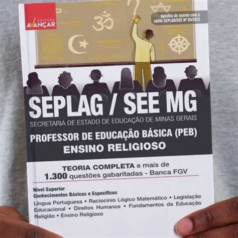 Apostila See Mg 2023 Professor De Educação Básica Peb Ensino