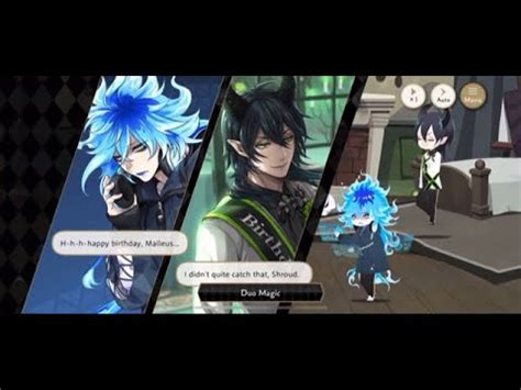 Twisted Wonderland Malleus Draconia SSR Birthday Boy Duo Magic