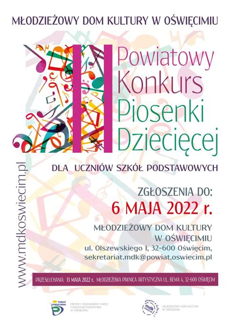 II Powiatowy Konkurs Piosenki Dziecięcej MDK