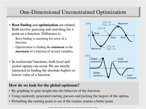 ppt one dimensional unconstrained optimization chapter 13 powerpoint presentation id 6812584